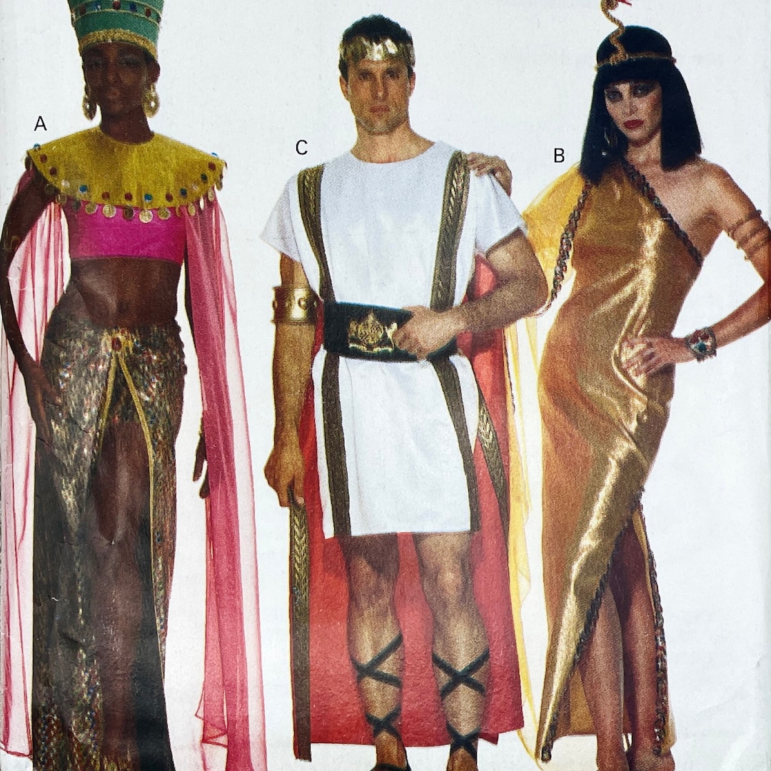 Butterick 3587 - Nefertiti, Cleopatra and Mark Anthony Costume Pattern ...