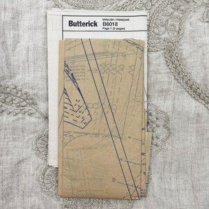 Butterick 6018 Reissued 50s Fit and Flare Empire Waist Dress Pattern ...