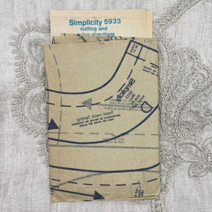 Simplicity 5933 1970s Men's Zipper Front Scoop Neckline Jumpsuit ...