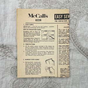 Mccall's 8228 - 1960s Beach Muumuu Robe, Top, Bathing Suit and Pants ...