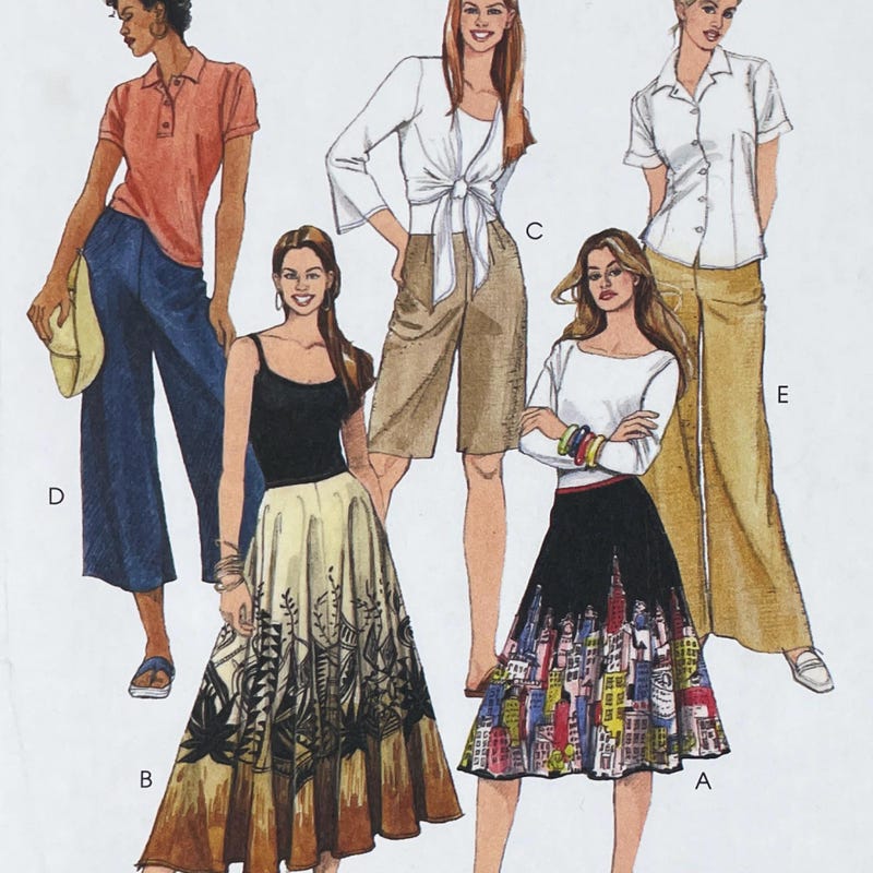 Gaucho Pants - Etsy