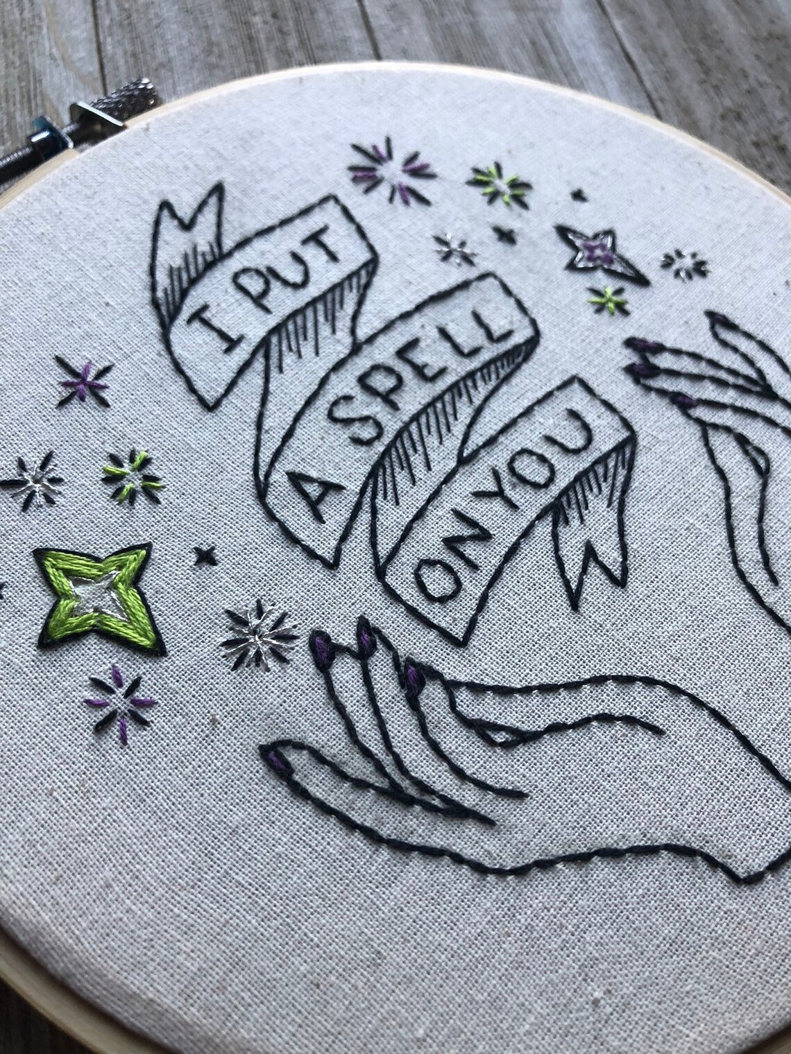 PDF Download Hocus Pocus Embroidery Pattern - Etsy Canada