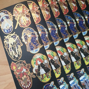 Elden Ring UV Metallic Sticker Set - Etsy