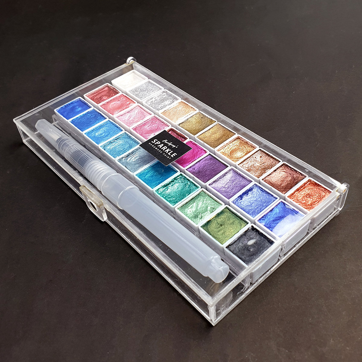 Handmade Watercolor Metallic Series - Etsy