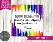 Speech Therapist Gift Tag Speech Language Pathologist Tag - Etsy