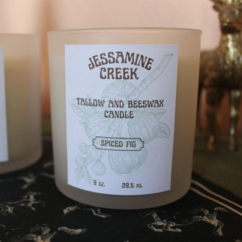 Tallow Candles - Etsy