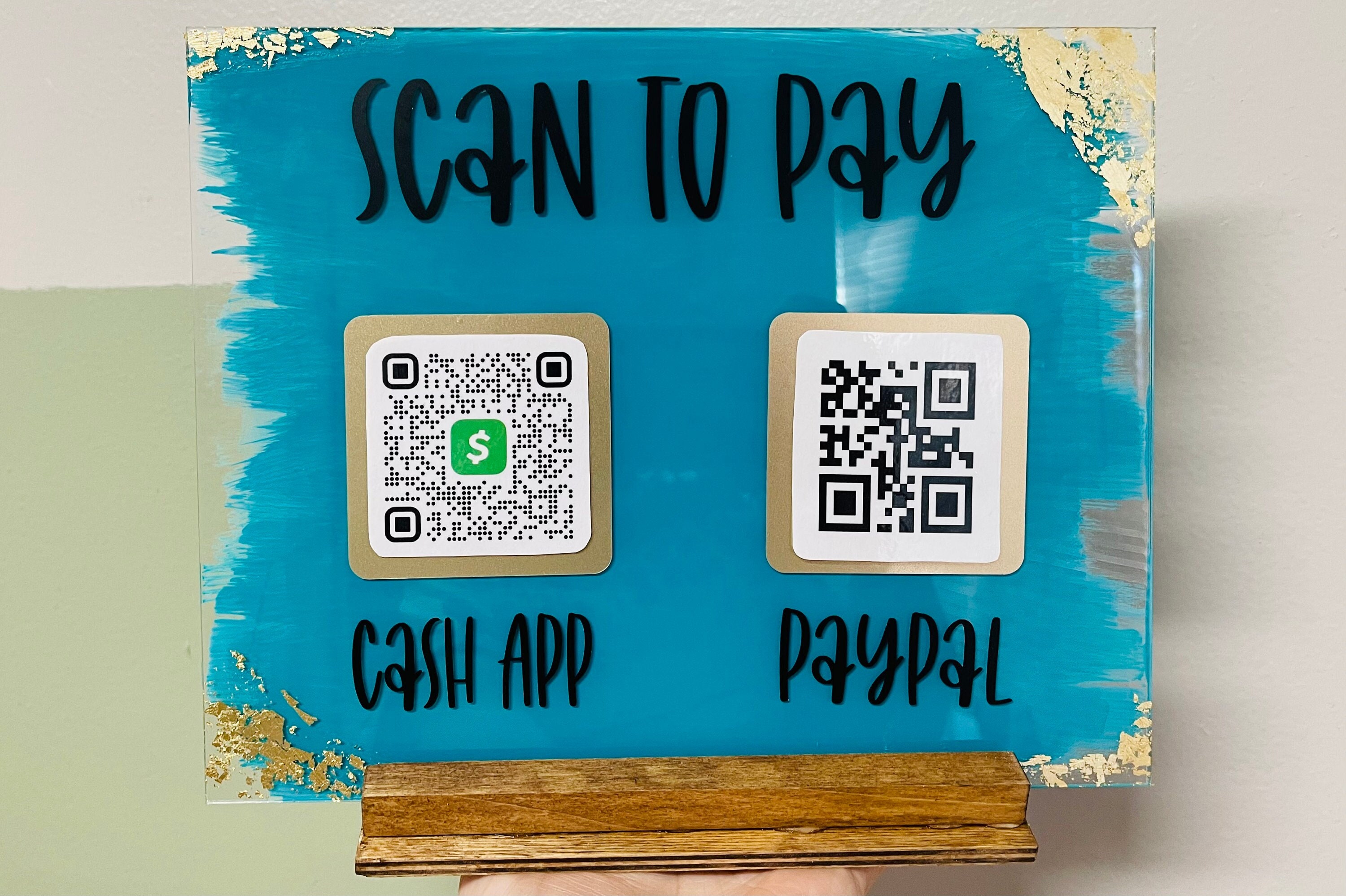 Scan to Pay Sign QR Codes - Etsy