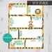 Time Capsule Sign, First Birthday, Safari Birthday, Safari Party ...