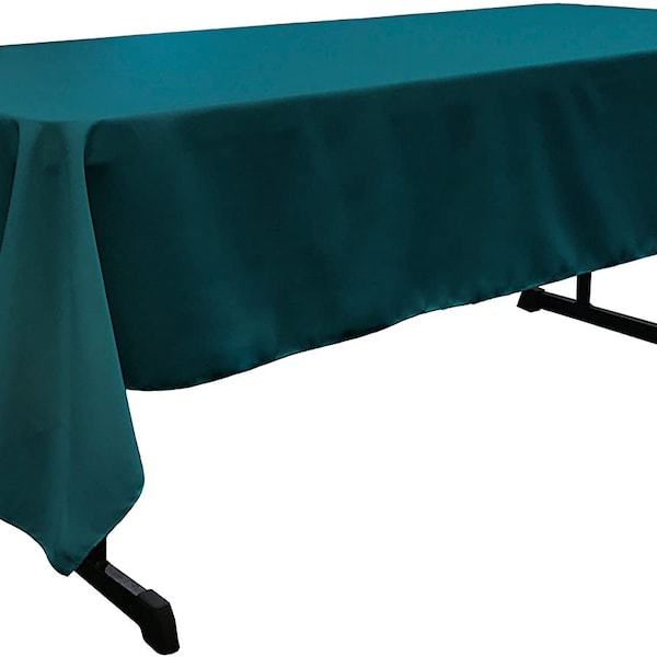 Teal Tablecloth - Etsy