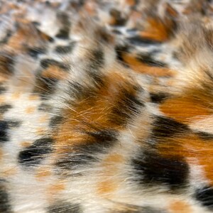 Leopard Print Faux Fur - Sold by the Yard - Etsy