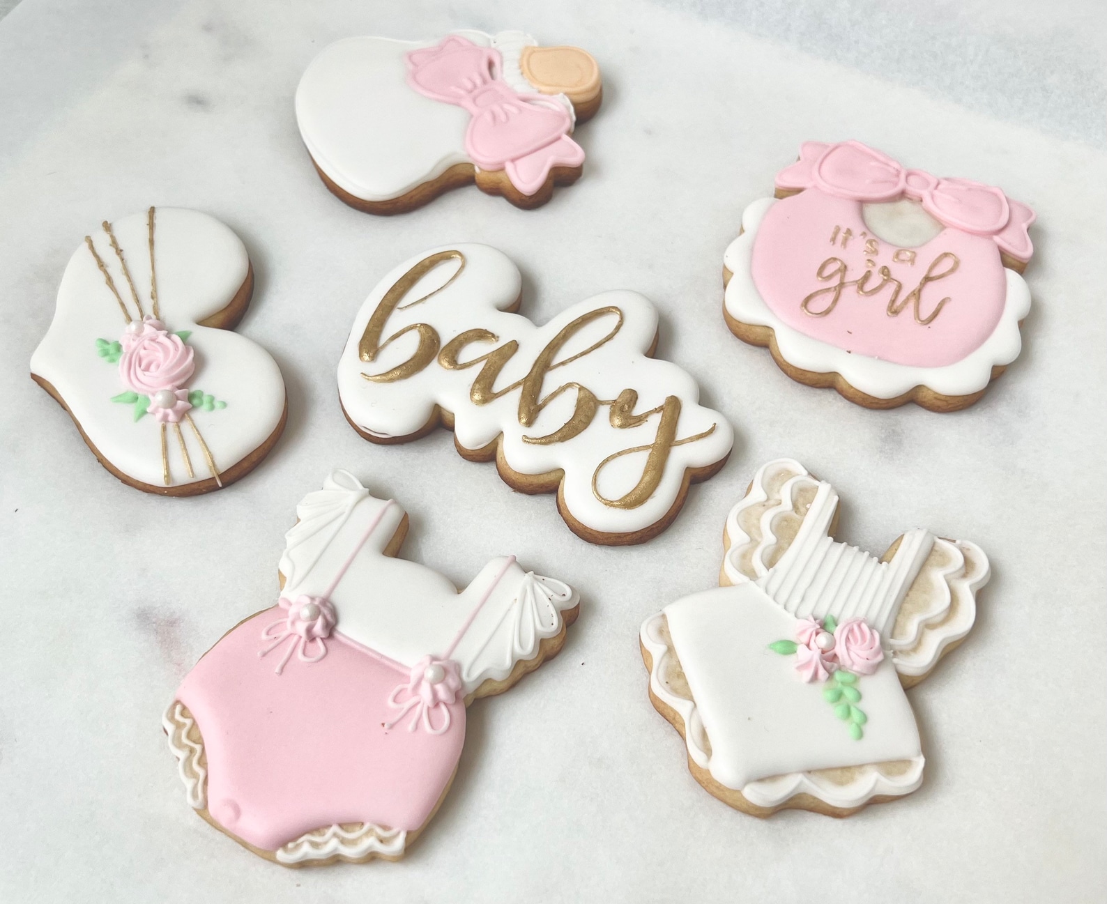 Baby Shower Royal Icing Cookies Baby Gender Reveal Party - Etsy