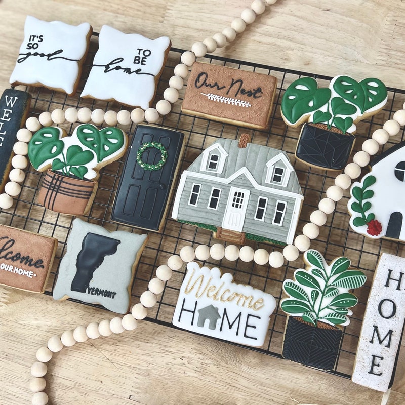 New Home Cookies - Etsy