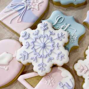 Frozen Themed Royal Icing Cookies, Disney-frozen Themed Party Ideas. - Etsy