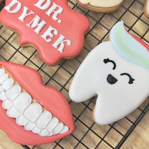 Dentist Decorated Cookies, Doctor Cookies, Nurse Cookies, Thank You ...