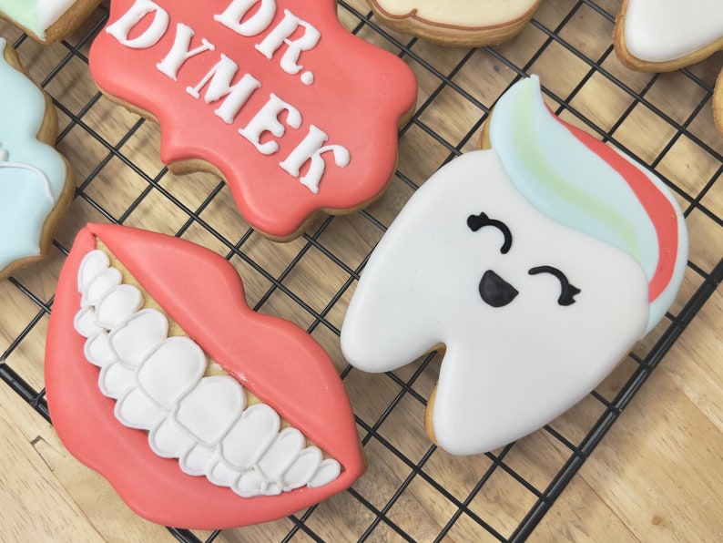 Dentist Decorated Cookies, Doctor Cookies, Nurse Cookies, Thank You ...
