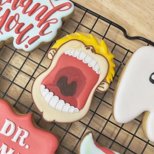 Dentist Decorated Cookies, Doctor Cookies, Nurse Cookies, Thank You ...