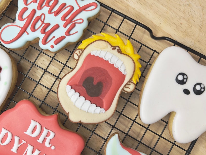 Dentist Decorated Cookies, Doctor Cookies, Nurse Cookies, Thank You ...