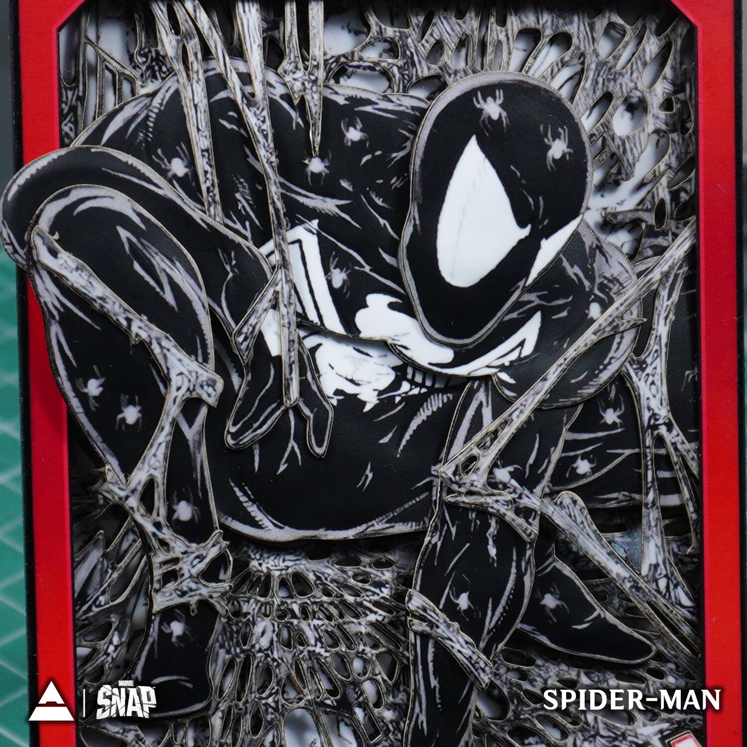 SPIDER-MAN (ink Finish) Marvel Snap – 3D Card Custom | 3D Marvel Snap ...