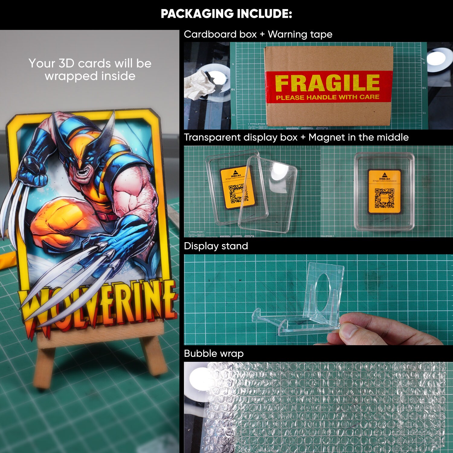 SILVER SURFER Marvel Snap 3D Card Custom 3D Marvel Snap Shadowbox 100% ...