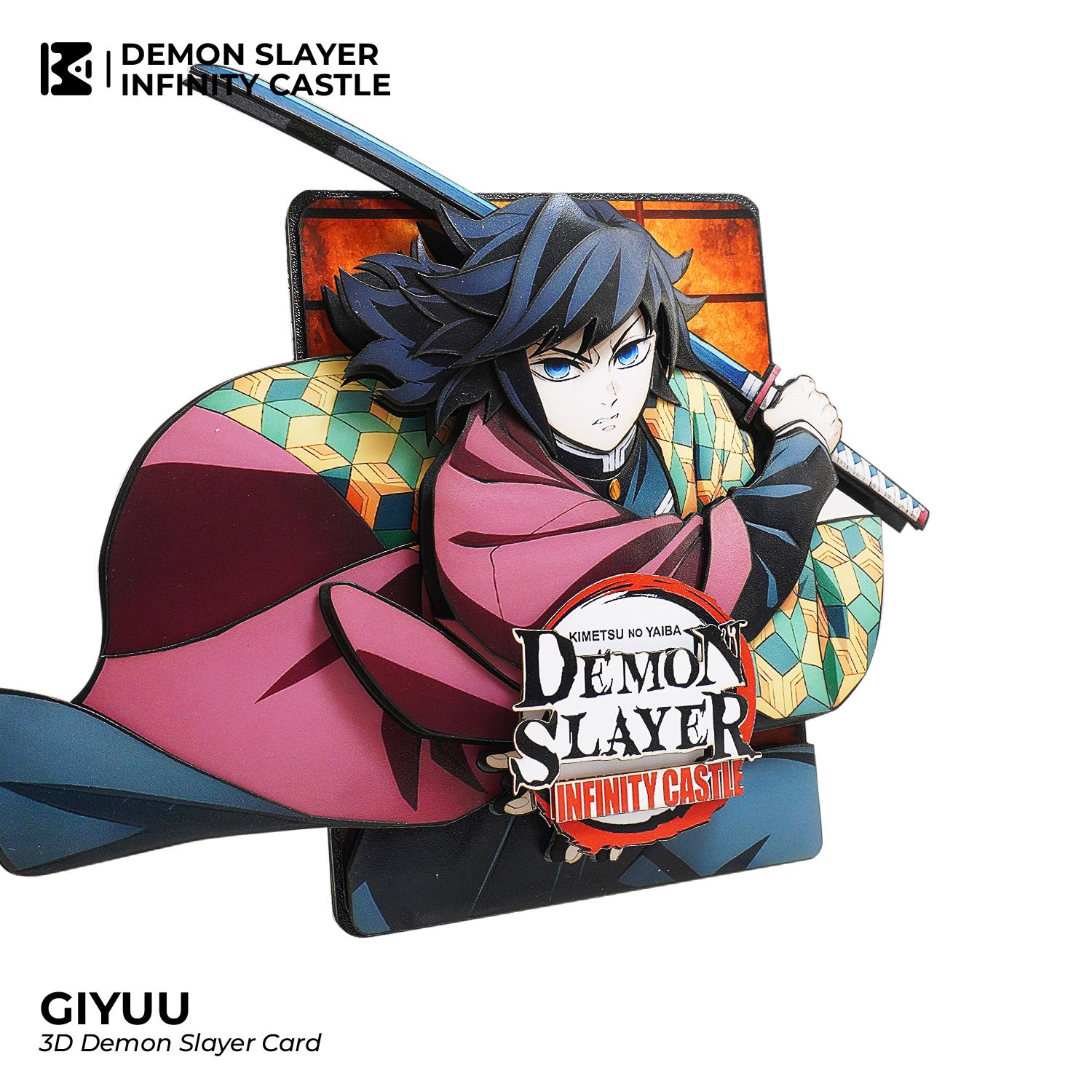GIYUU Demon Slayer – 3D Artwork Custom | Collector's Edition Shadowbox ...