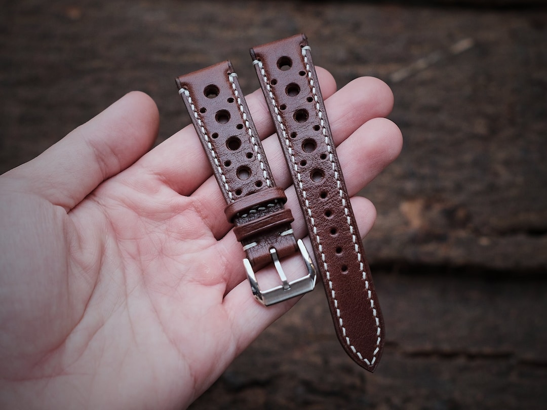 Vachetta Rally Watch Strap 18mm, 19mm, 20mm, 21mm, 22mm, 24mm ...