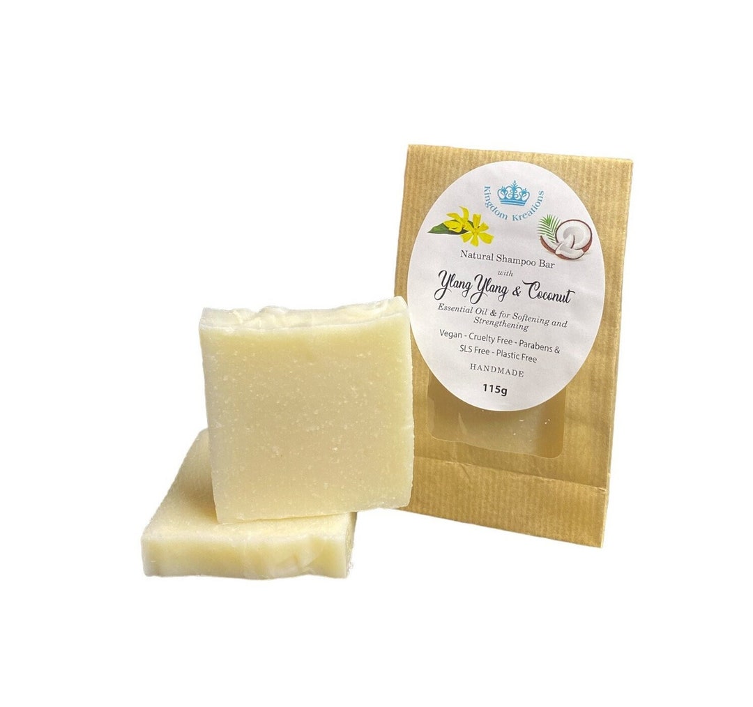 Natural Handmade Shampoo Bar Ylang Ylang and Coconut - Etsy