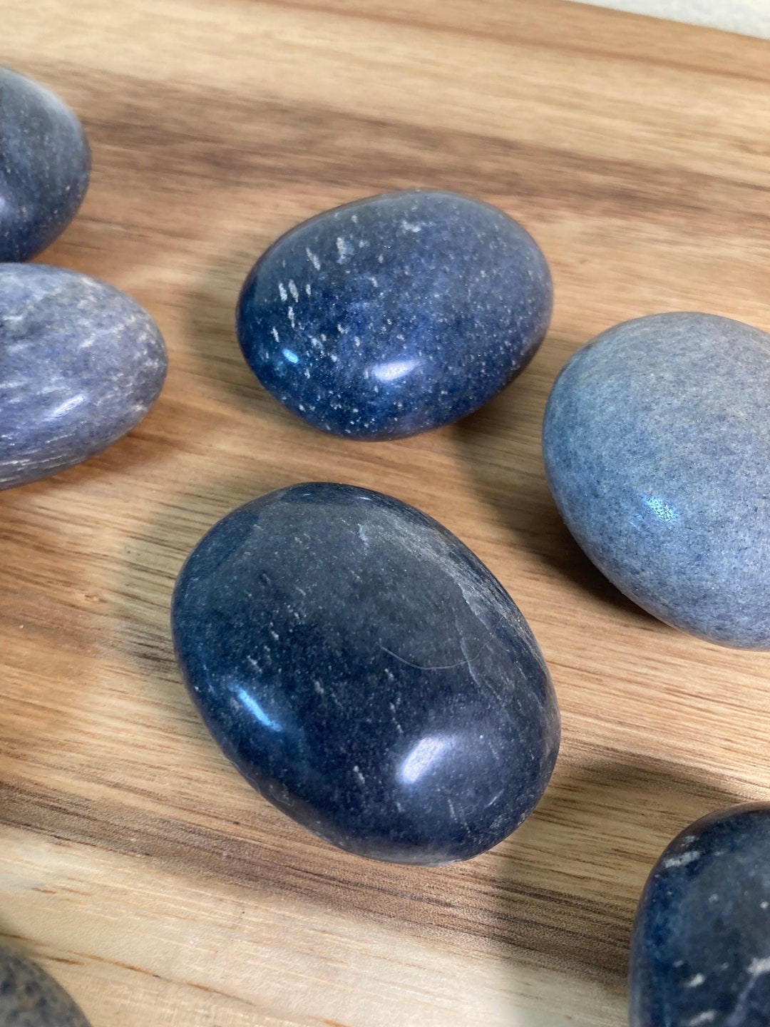 Blue Lazurite Palm Stone ~ Third Eye ~ Meditation & Intuition - Etsy