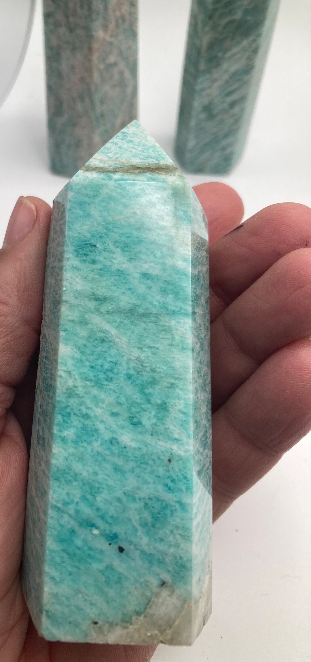 Amazonite Point Towers 2.75 - 4.25 Inches - Etsy