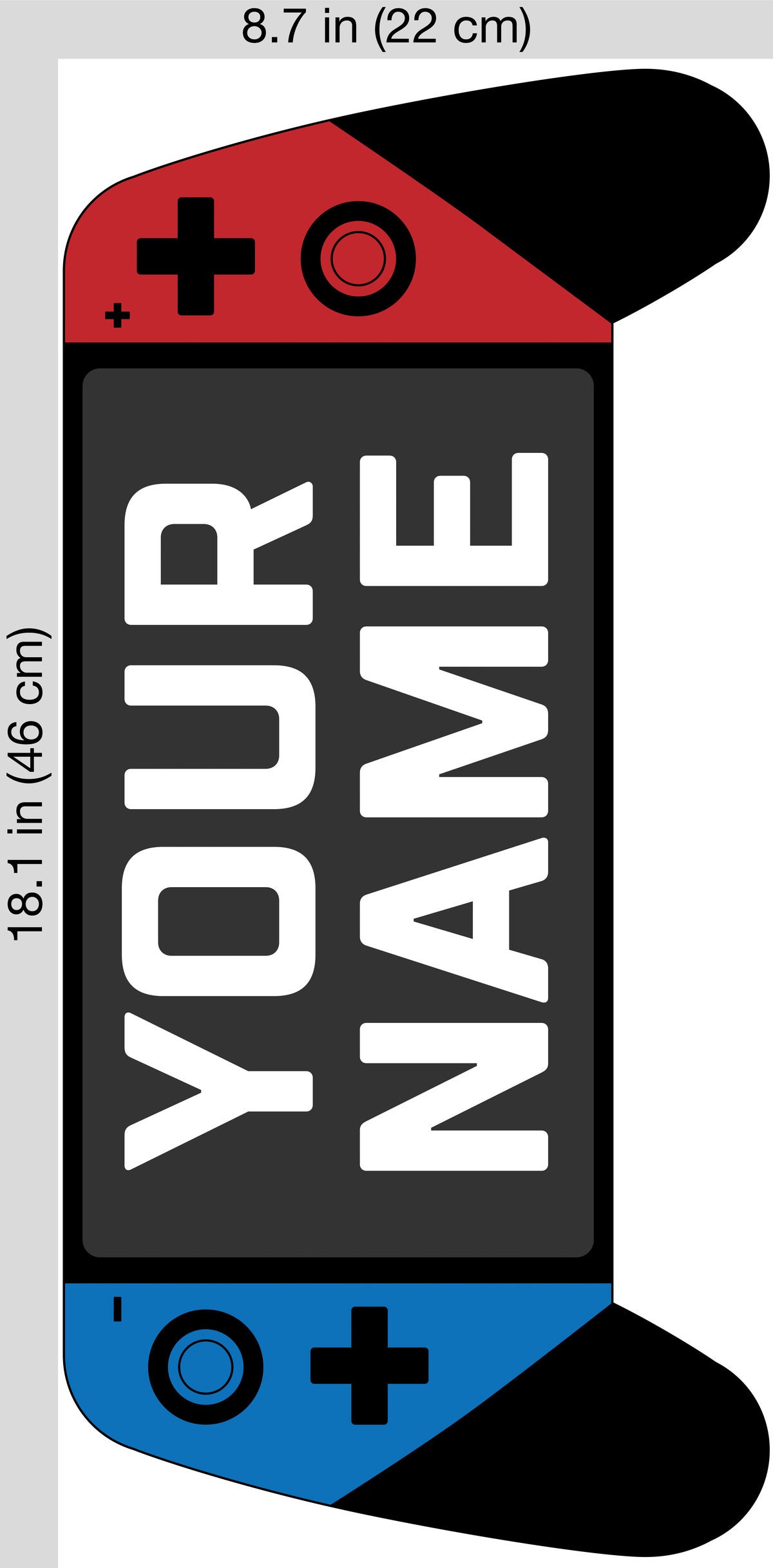 Custom Name Gamer Wall Sticker Gaming Art Décor Wall Decal Set - Etsy