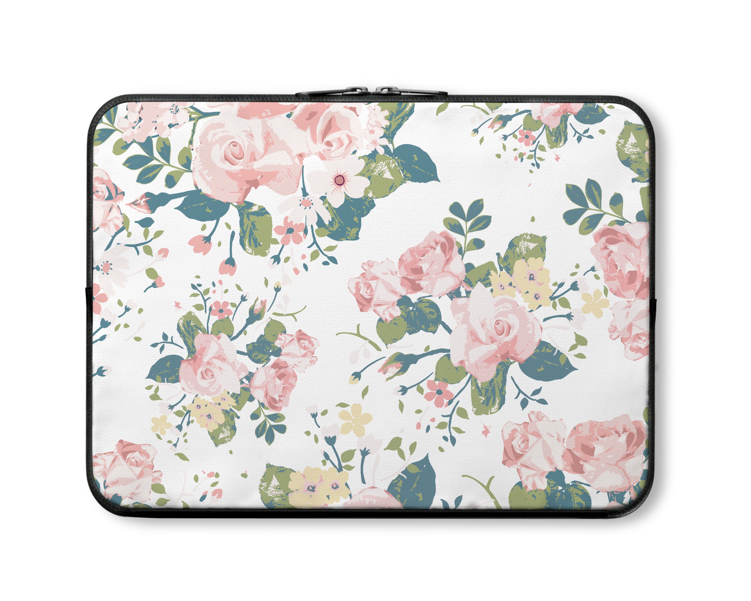 Roses 15.6 Laptop Sleeve Pink Flowers ASUS LG HP Aser Toshiba | Etsy