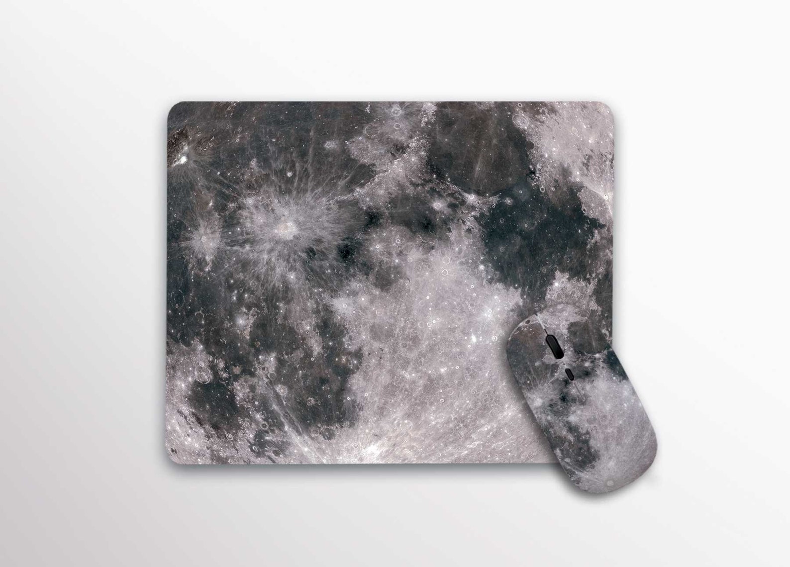 Moon Mouse Pad Space Mouse Coworker Teacher Gift Lunar Solar - Etsy