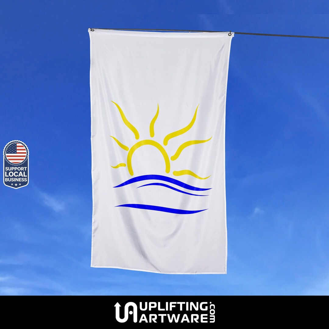 Naturist Symbol Flag - Be the Face of Naturism - Any Size or ...