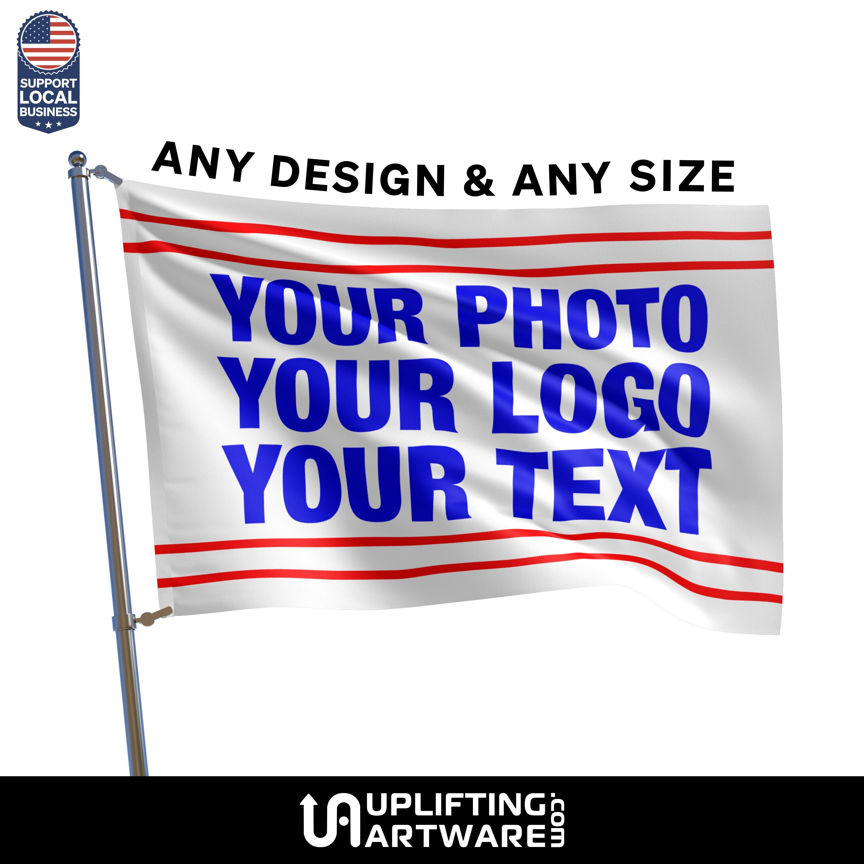 Custom Nylon Flags And Banners