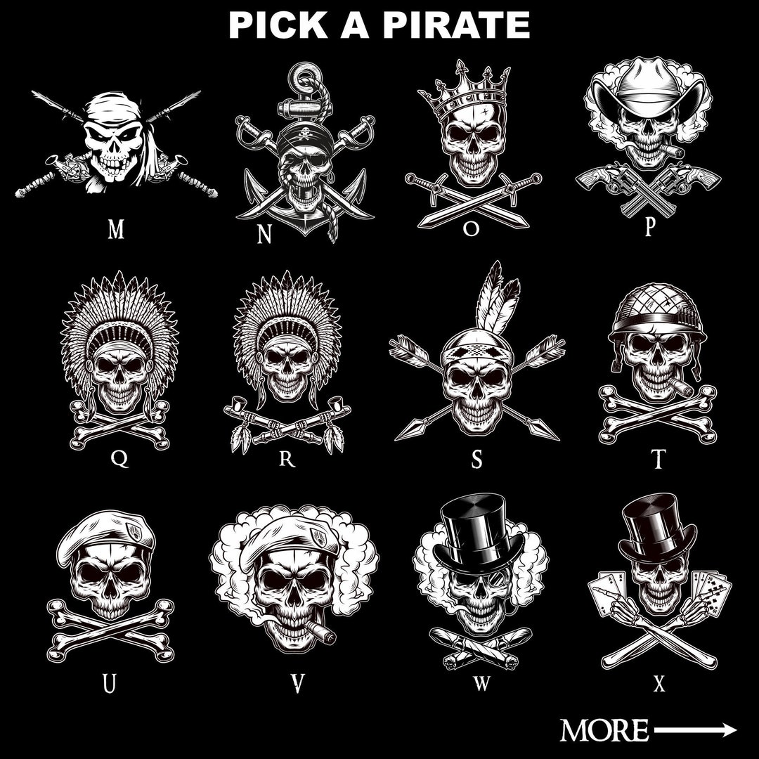 Custom Pirate Flag - Jolly Roger - Custom Boat Flag - Gift for Boaters ...