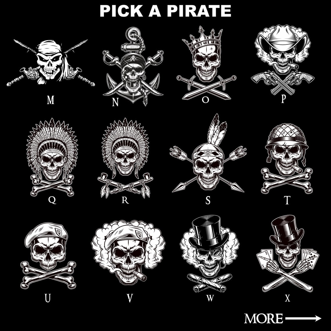 Custom Pirate Flag - Jolly Roger - Custom Boat Flag - Gift for Boaters ...