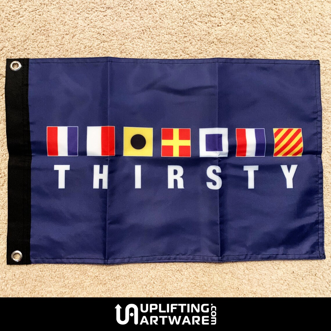 Custom Boat Flag Personalized Using Nautical Signal Symbols - Etsy