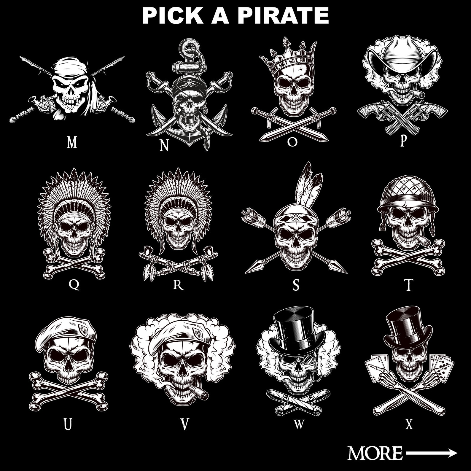 Custom Pirate Flag - Jolly Roger - Custom Boat Flag - Skull and ...