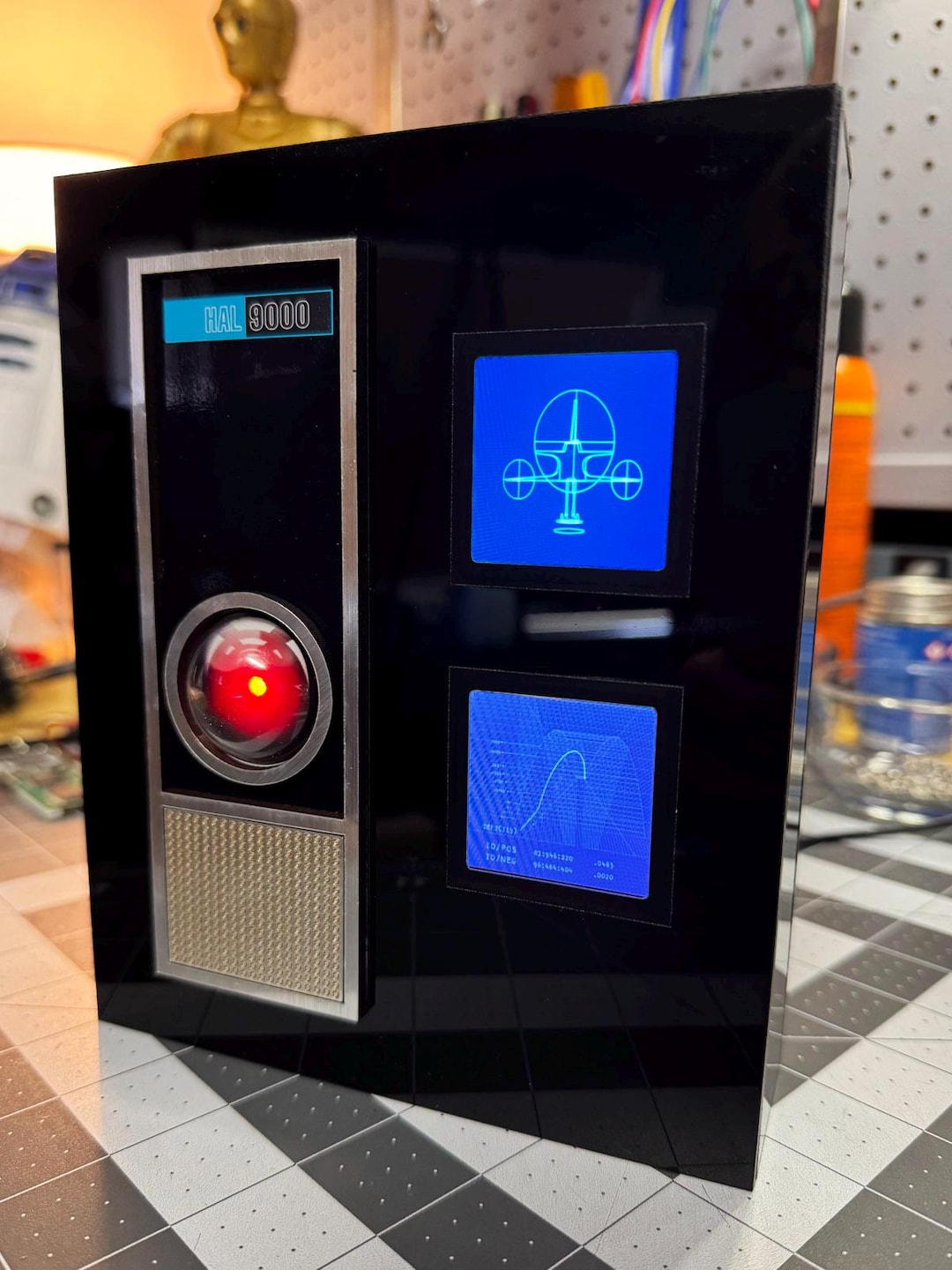 HAL 9000 From 2001: A Space Odyssey Movie Miniature Replica - Etsy