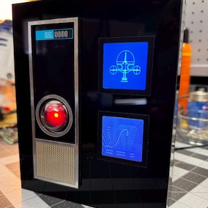 HAL 9000 From 2001: A Space Odyssey Movie Miniature Replica - Etsy