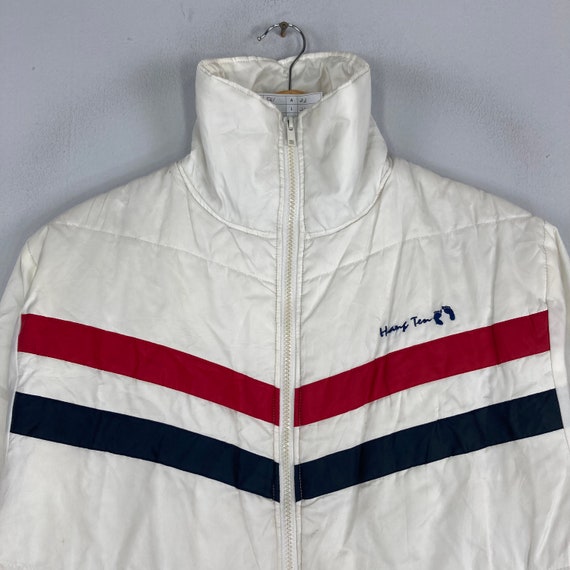 Vintage HANG TEN Quilted Puffer Jacket Full Zipper Em… - Gem