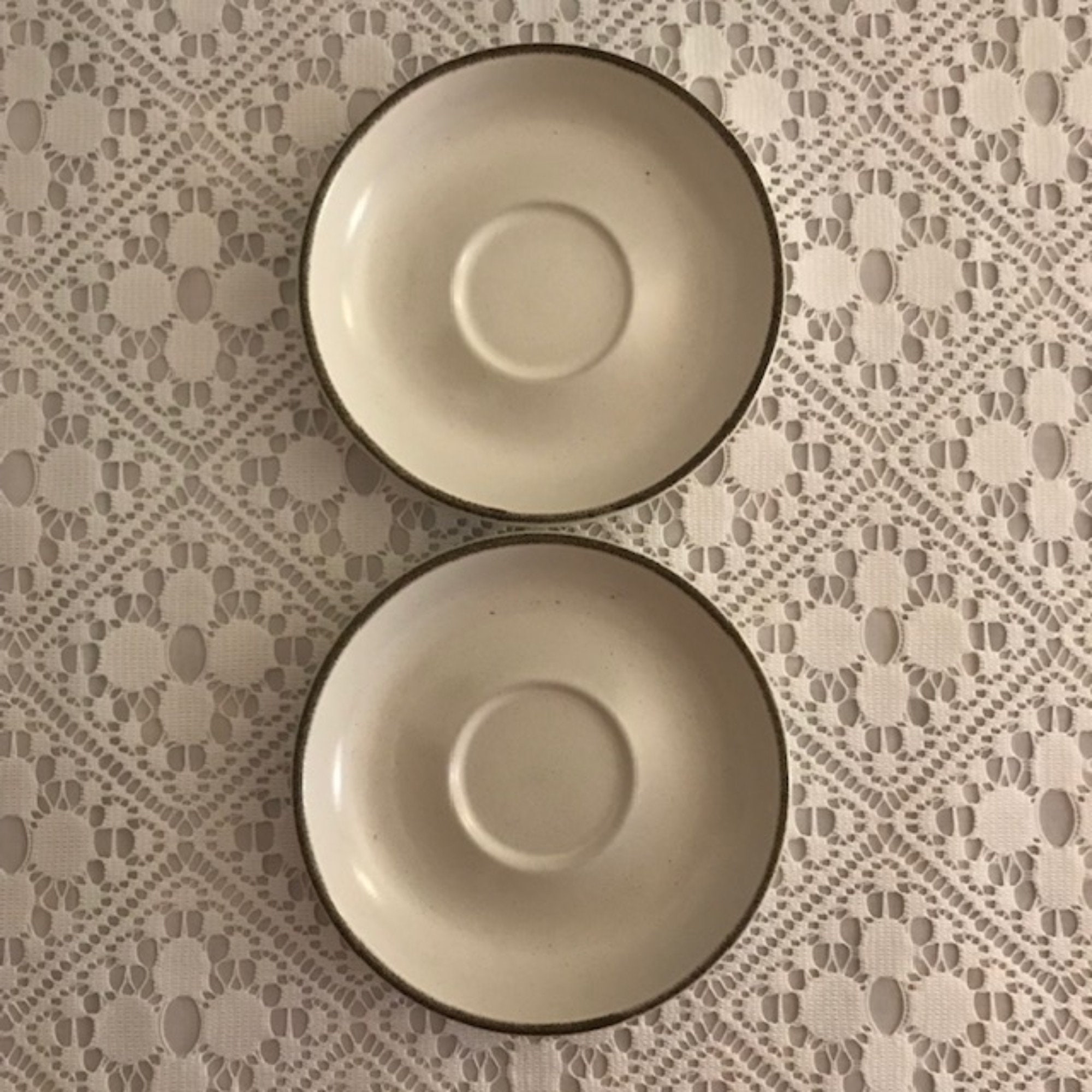 Vintage Denby Stoneware / Denby Gypsy / Tea Cups and Saucers / | Etsy