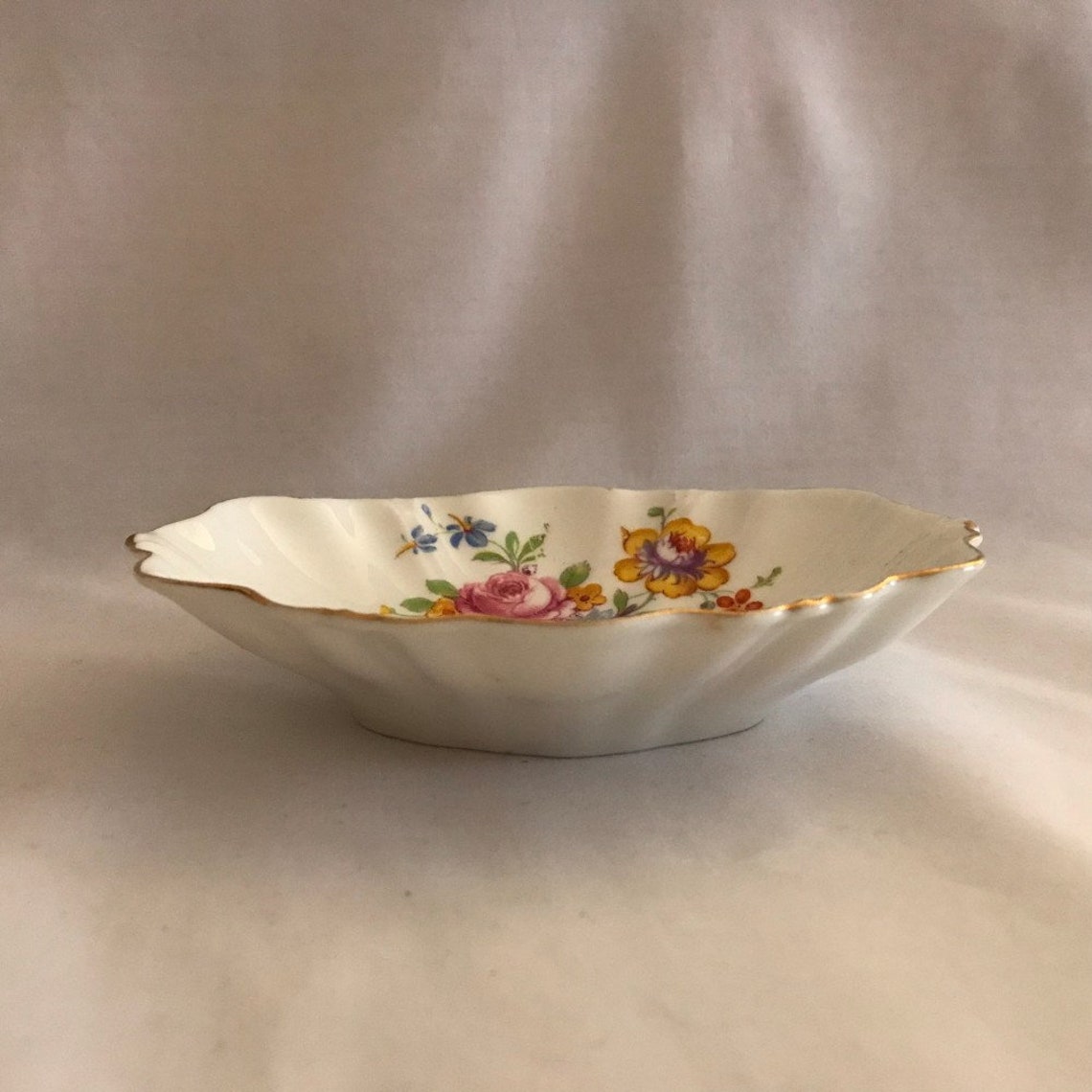 Vintage Duchess Bone China Trinket Dish / Vintage Pin Dish / Vintage ...