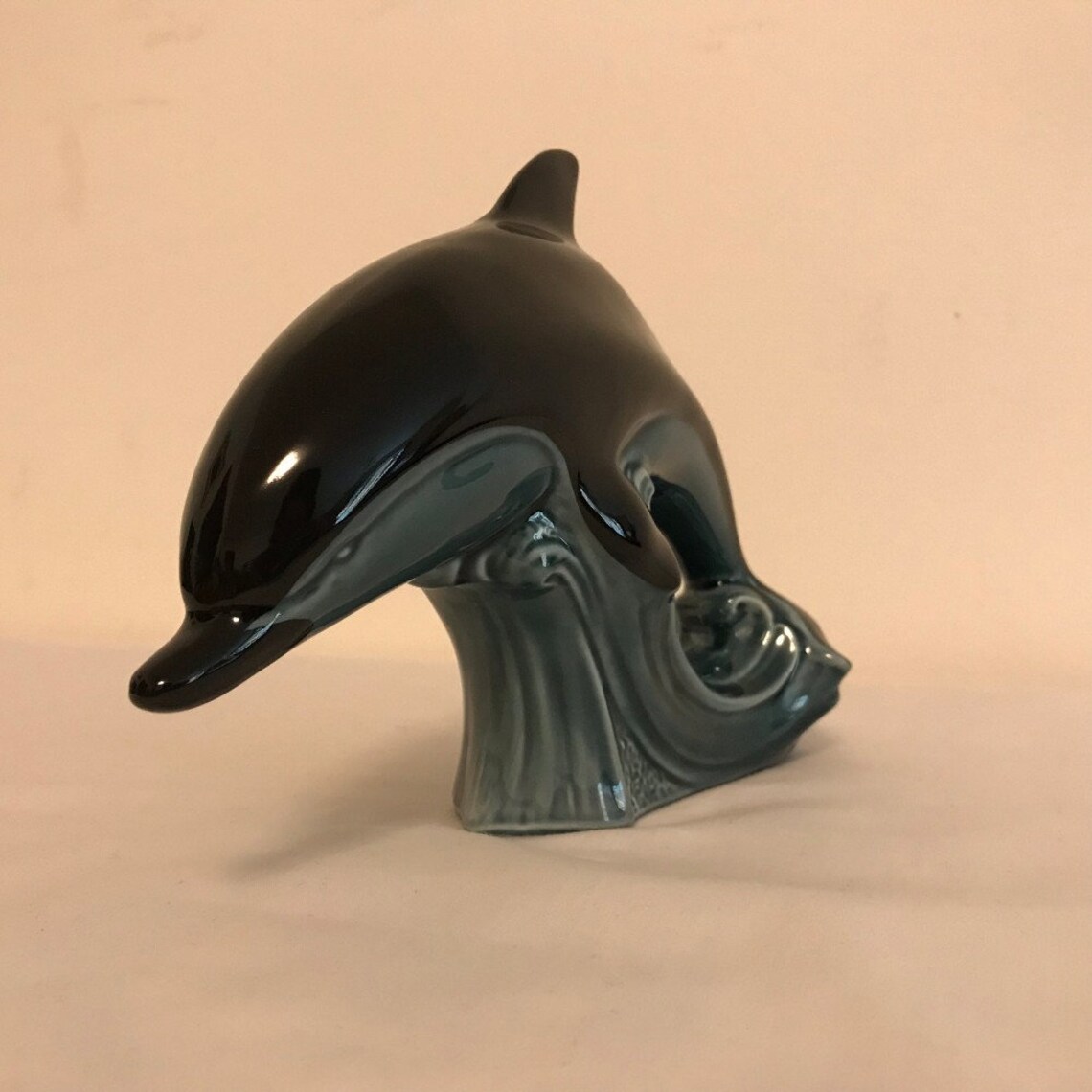Vintage 1970s Poole Pottery Dolphin / Vintage Ceramic Dolphin / Vintage ...