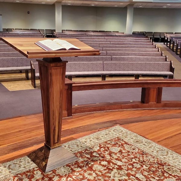 Pulpit Bible Stand - Etsy