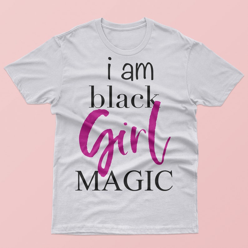 I Am Black Girl Magic Svg Black Girl Pride Svg Black Magic - Etsy