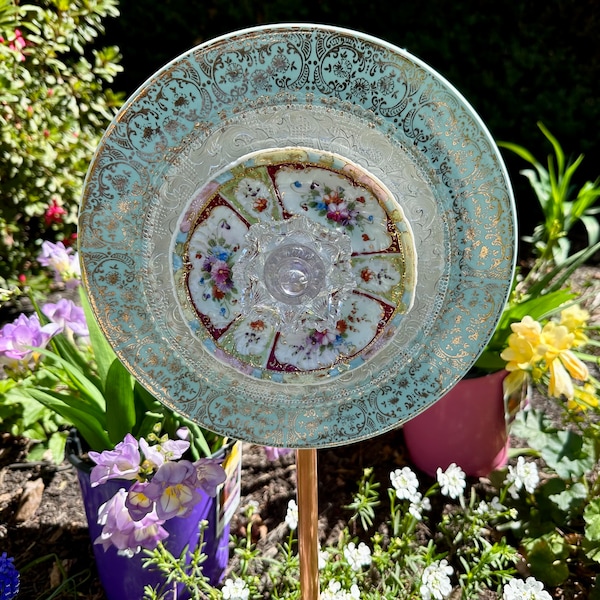 Plate Garden Art - Etsy