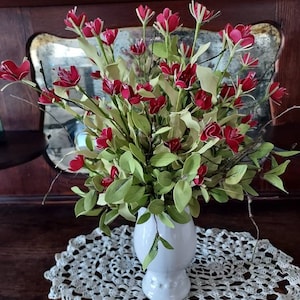 Farmhouse Floral Arrangement, Rustic Floral Arrangement, Floral ...