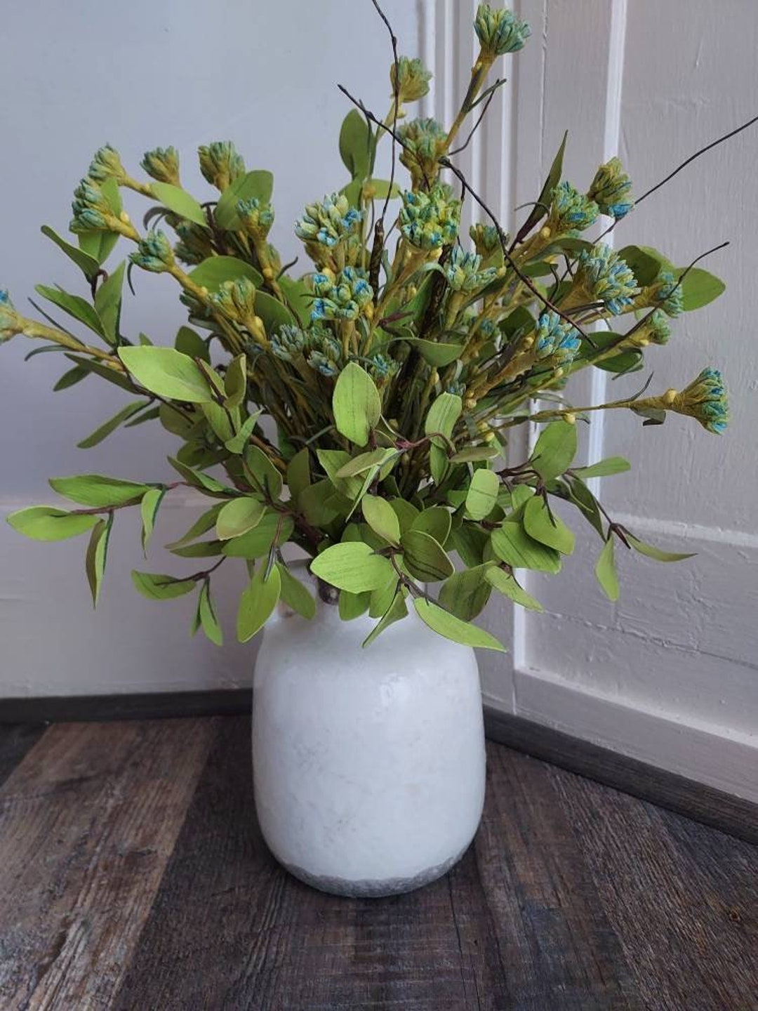 Farmhouse Floral Arrangement, Farmhouse Arrangement, Country Floral ...