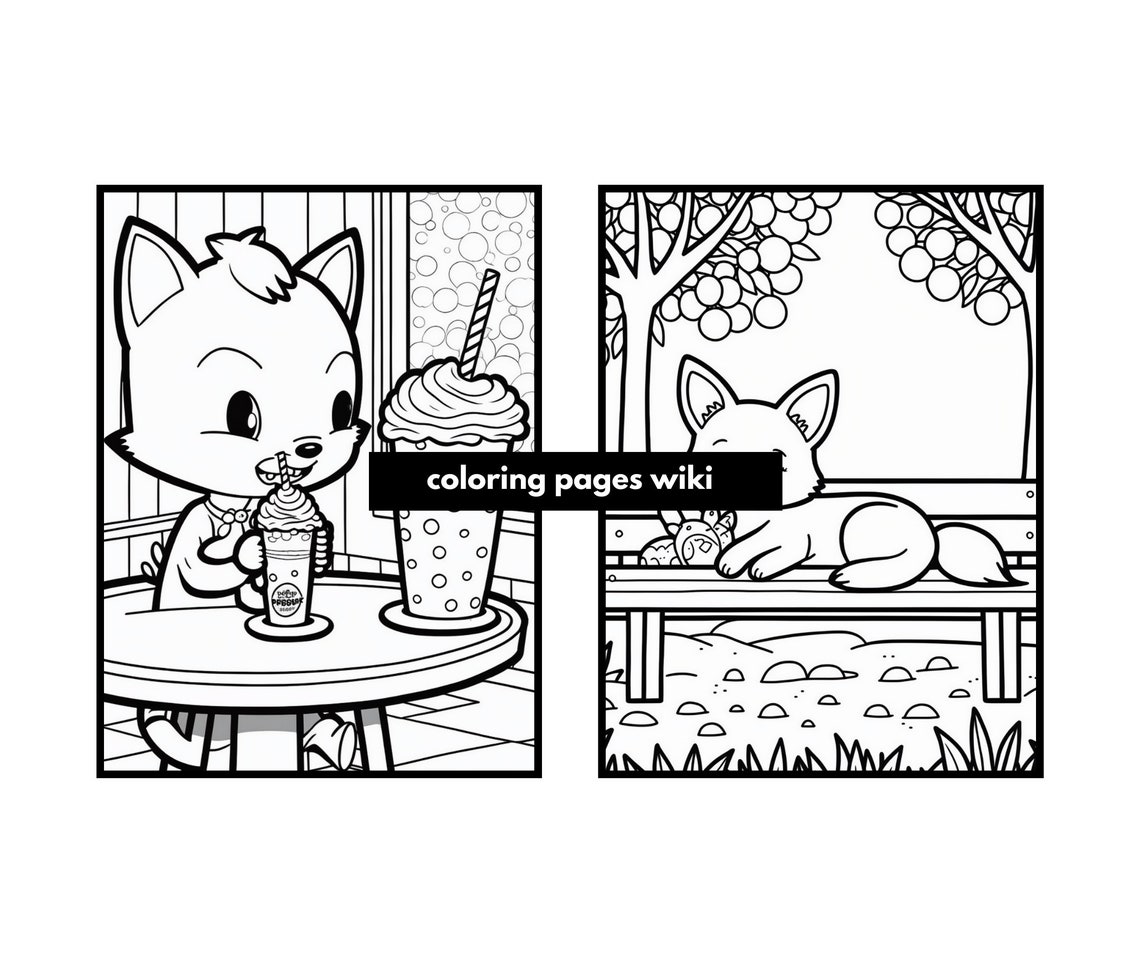 50 Animal Coloring Page: Wild Animals for Toddlers - Etsy