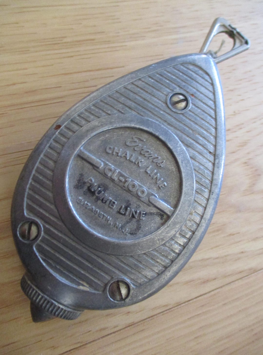 Vintage Evans Chalk Line CL-100 Plumb Line, Elizabeth, N.J. - Etsy